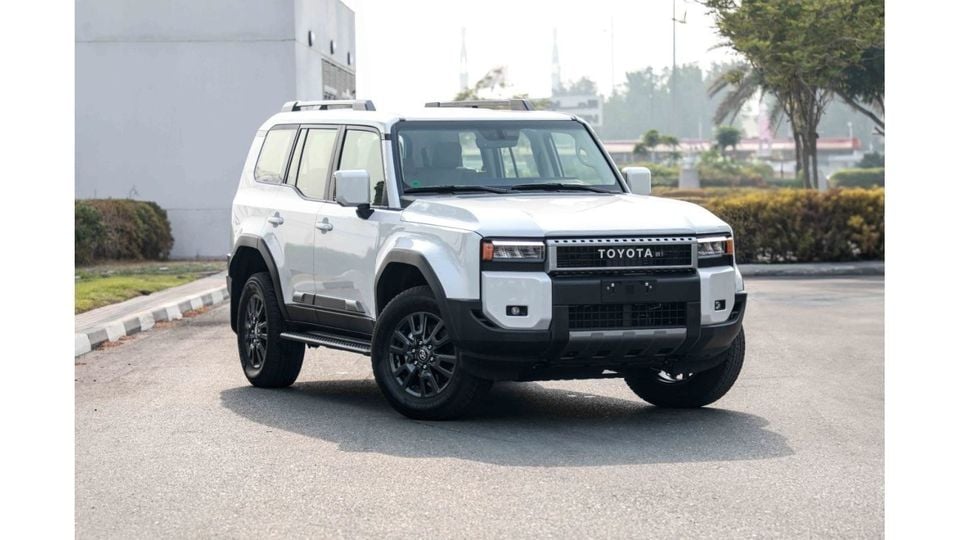 New 2024 Toyota Prado 2.4 TX - White inside Beige | Export Only 2024 ...