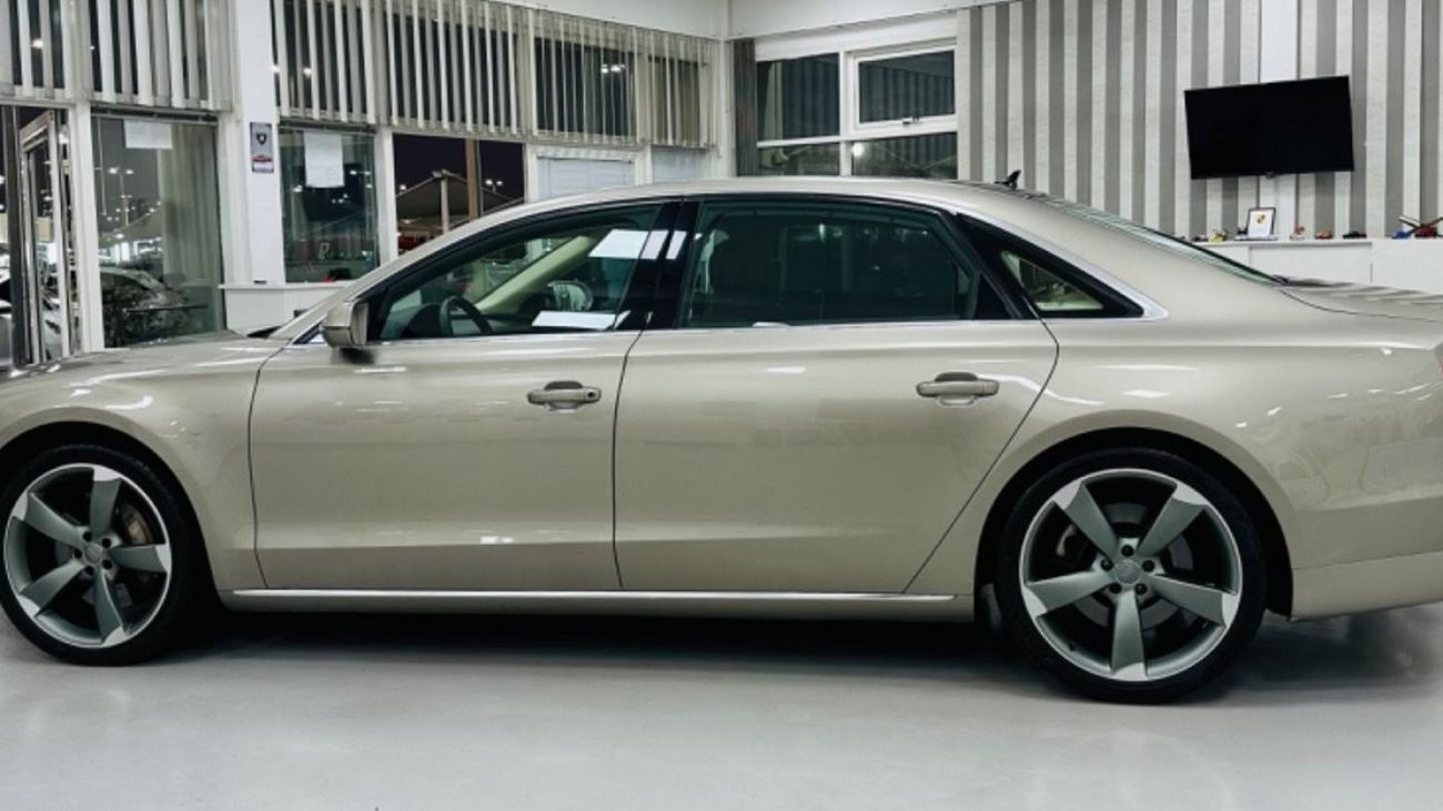 Used Audi A8 TFSI quattro GCC .. V8 .. Perfect Condition .. Top Range .. DVD . 2014 for sale in ...