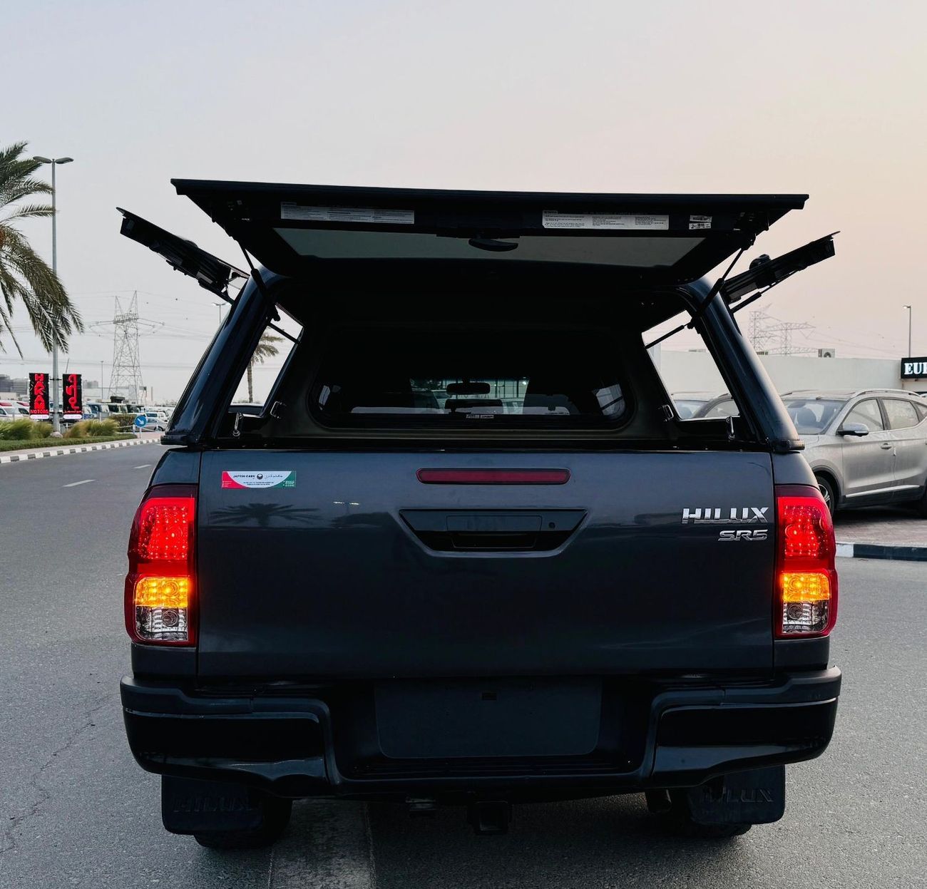 Used Toyota Hilux BULL BAR WITH LED FOCUS LIGHTS | CANOPY | 2018 | RHD ...