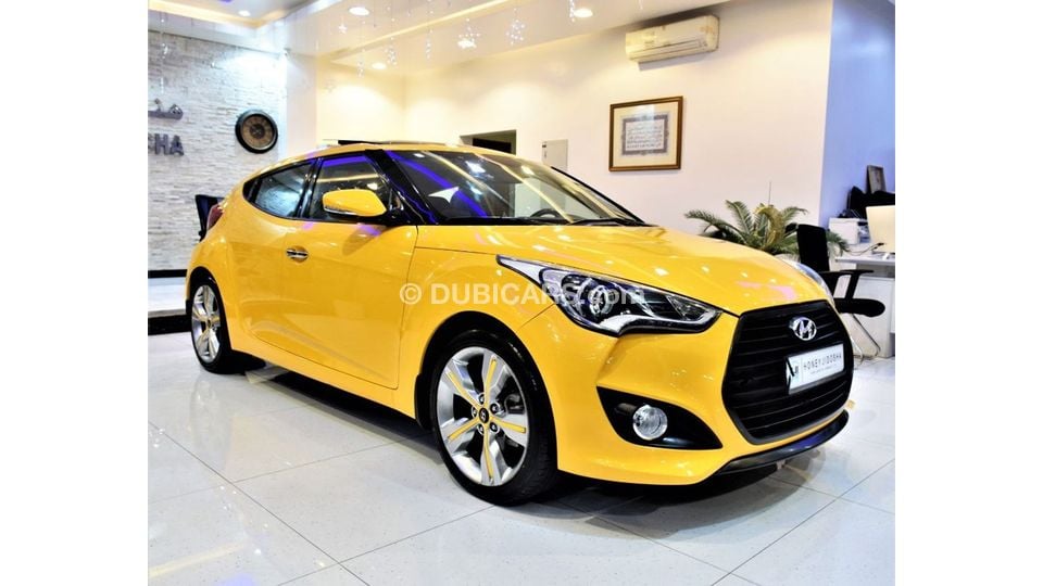 Used ( ONLY 74000 KM ) AMAZING Hyundai Veloster 2015 Model!! in Yellow ...