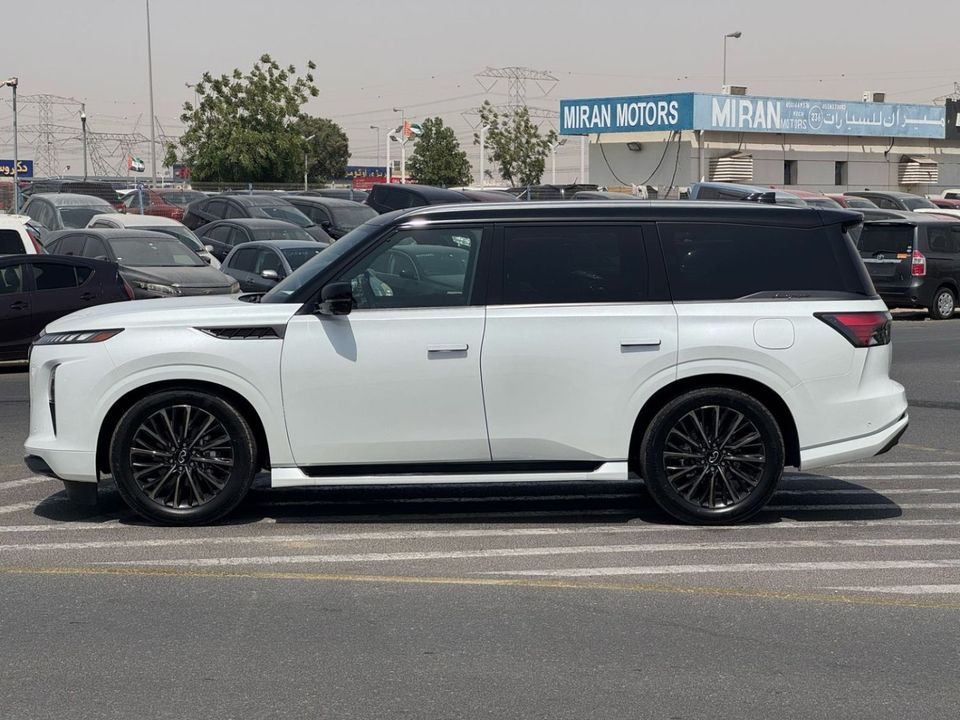 New Infiniti QX80 2025 Infinity Autograph Captain Chairs 3.5L 2025 for ...