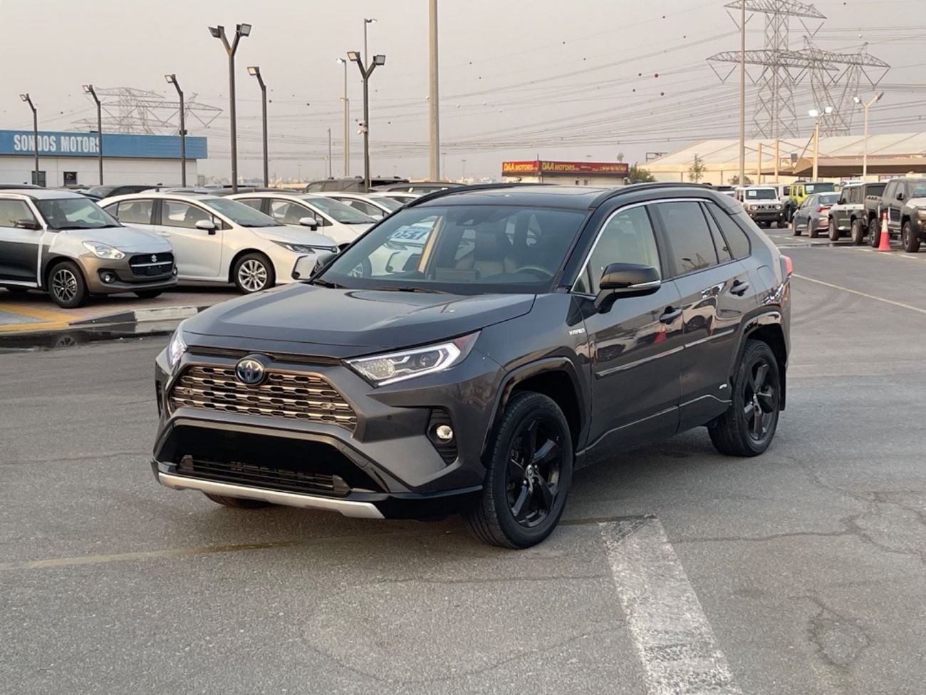 Used 2020 TOYOTA RAV4 XSE HYBRID 4x4 FULL OPTIONS IMPORTED FROM USA ...