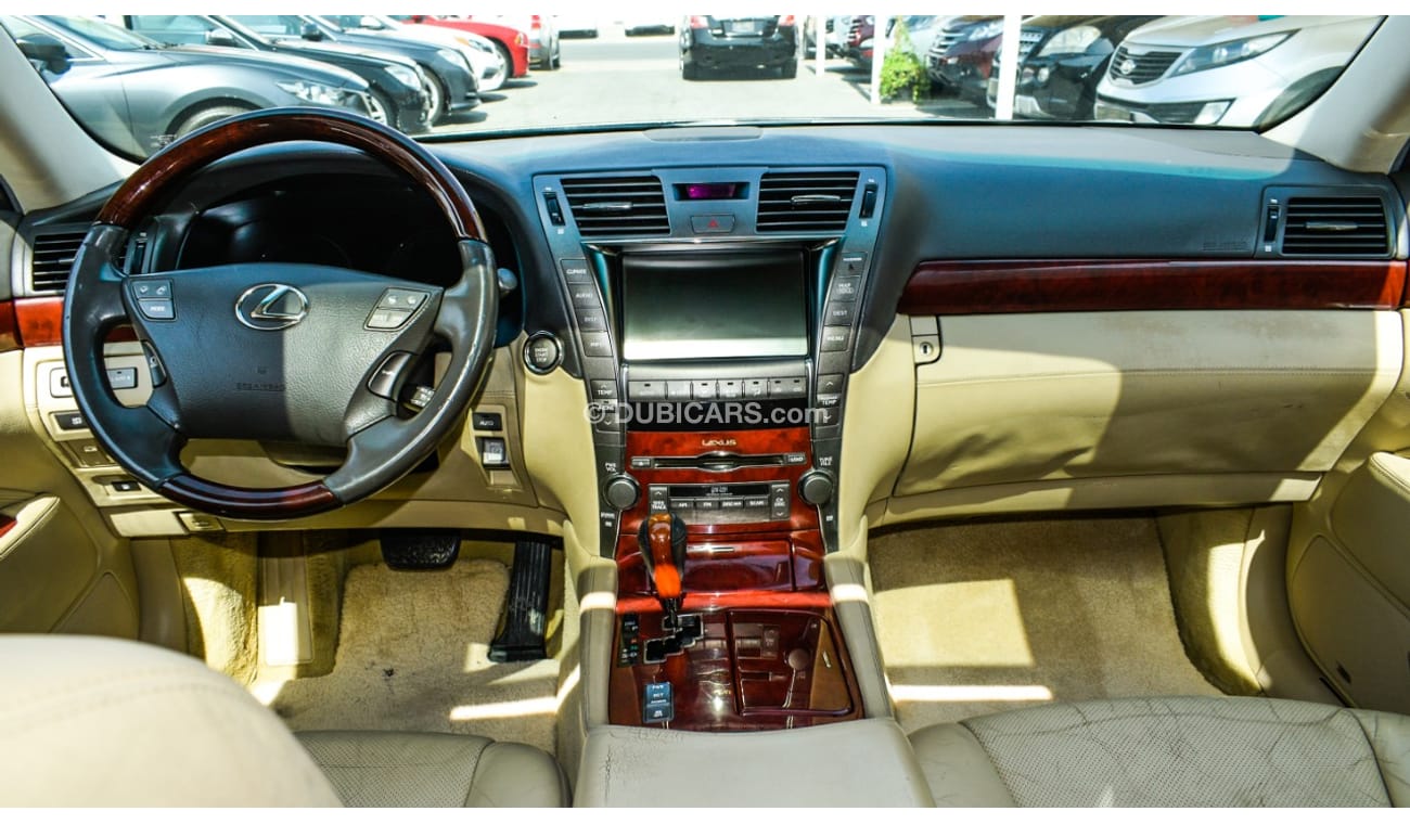 Used Lexus LS460 Gulf large number one radar aperture leather ...