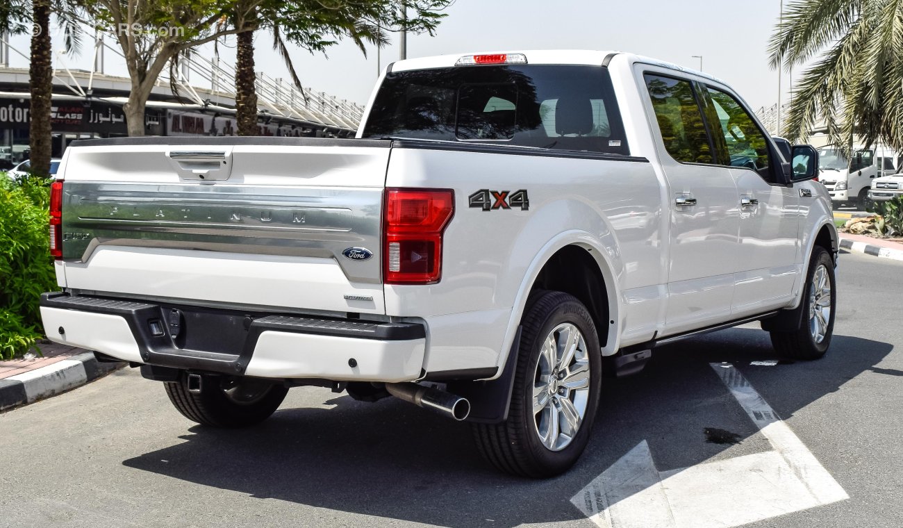 New Ford F 150 4X4 PLATINUM ecoboost 2019 for sale in Dubai - 230971