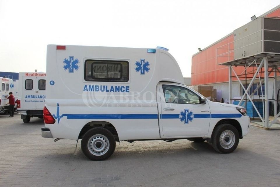 New Toyota Hilux with Hardtop box type ambulance- Diesel 2025 for sale ...