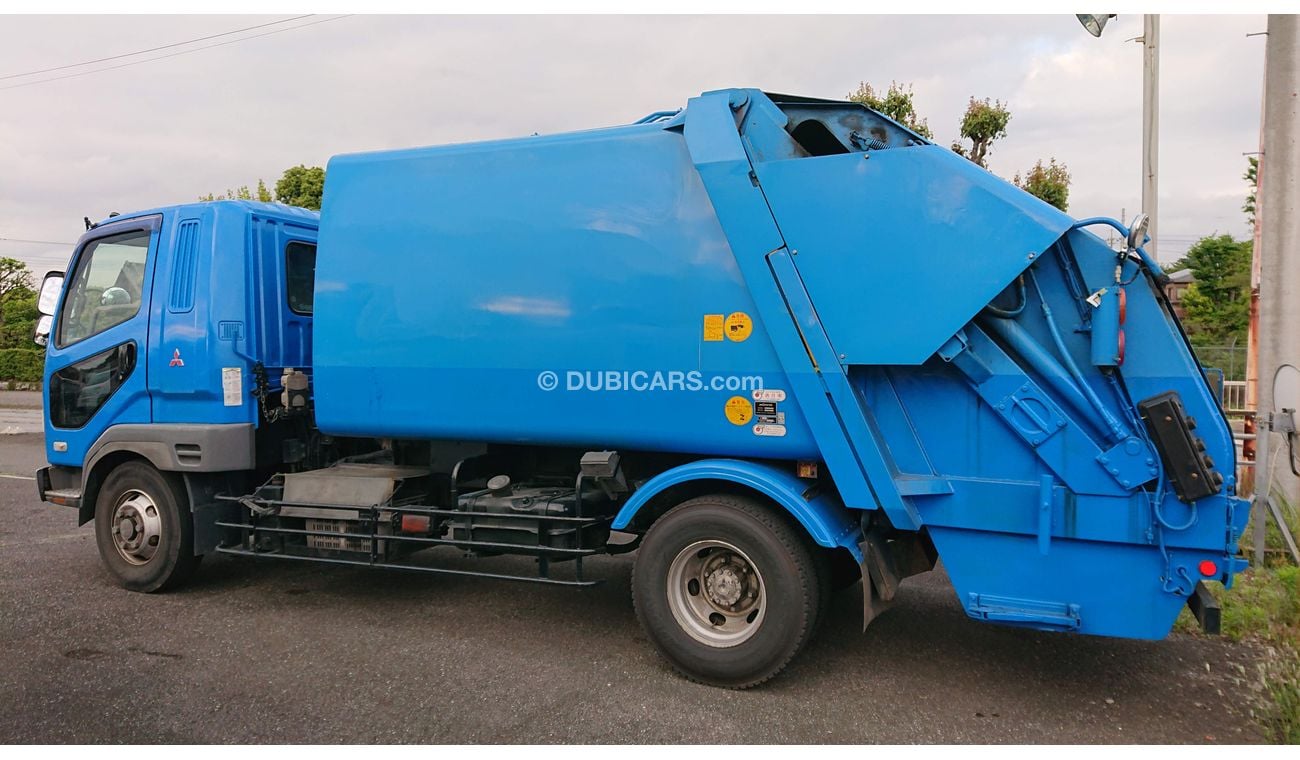 Used Mitsubishi Fighter Used RHD Garbage Compactor Fuso Fighter FK61HGX ...