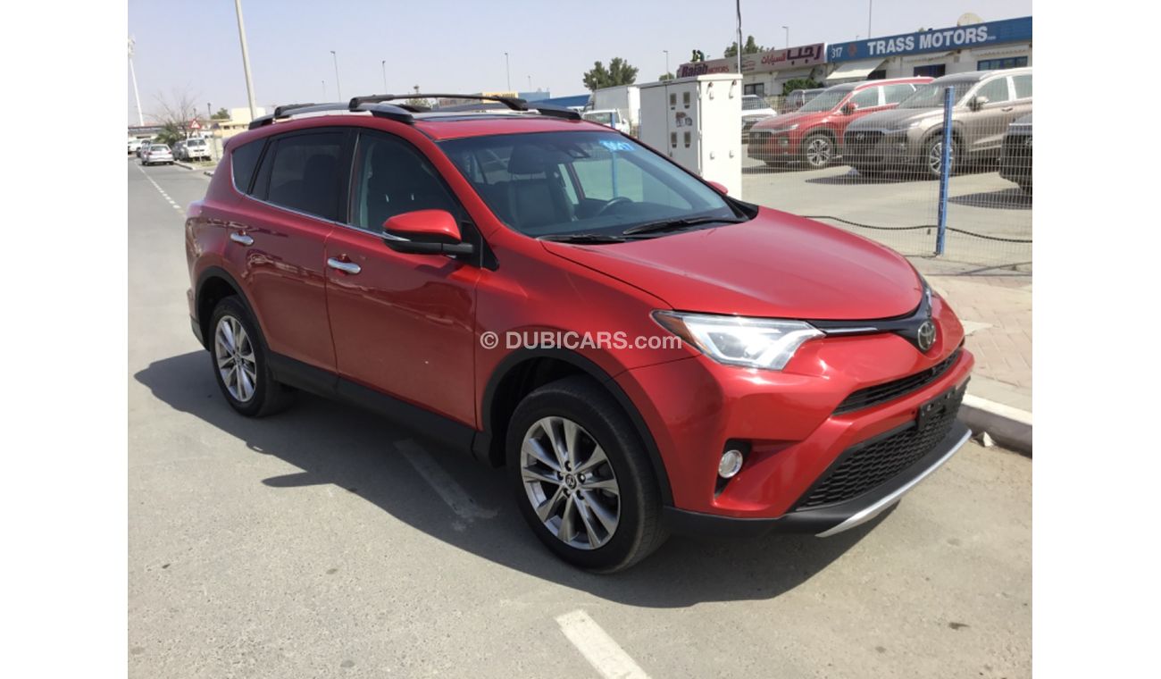 Used Toyota RAV4 2017 RED SE PLATINUM FULL OPTION 2017 for sale in ...