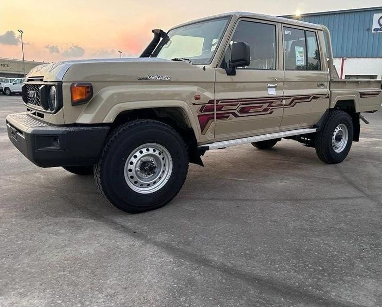 New Toyota Land Cruiser Pick Up LC79 4.5 L Diesel V8 GCC Specs D/C 2024 for sale in Dubai - 813799