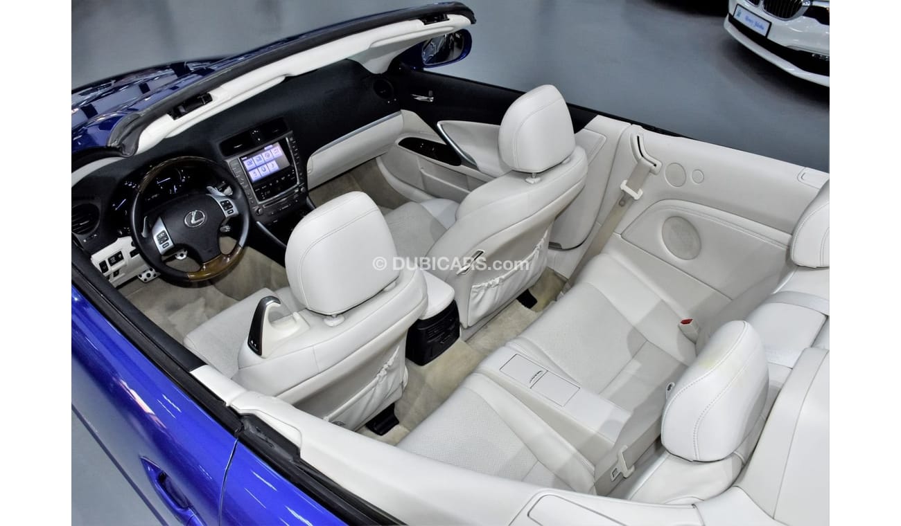 مستعملة لكزس IS 300 EXCELLENT DEAL for our Lexus IS 300C ( 2013 Model ...