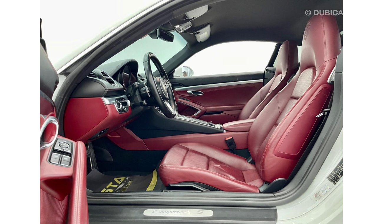 Used Porsche 718 Cayman 2017 Porsche Cayman S, Service History ...