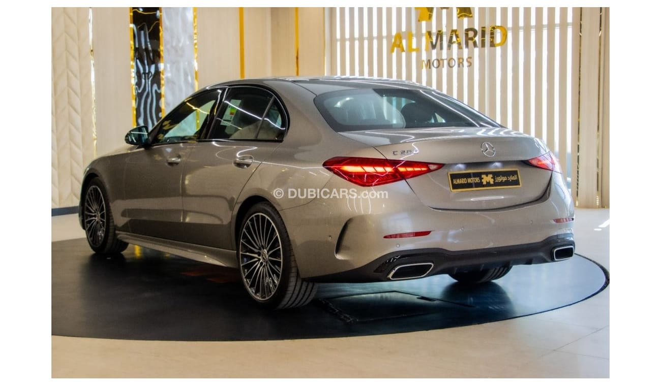 New Mercedes-Benz C200 (FOR EXPORT) C 200 PREMIUM + MOJAVE SILVER ...