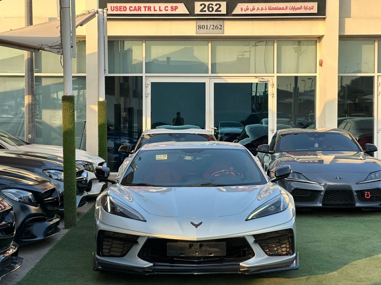 Used ا CHEVROLET CORVETTE C8 Z51 STINGRAY GCC 2021 Original Paint ...
