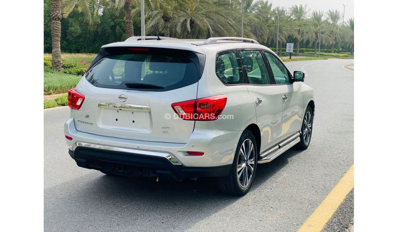 Used SL SL Nissan pathfinder 2018 GCC full option perfect condition no ...