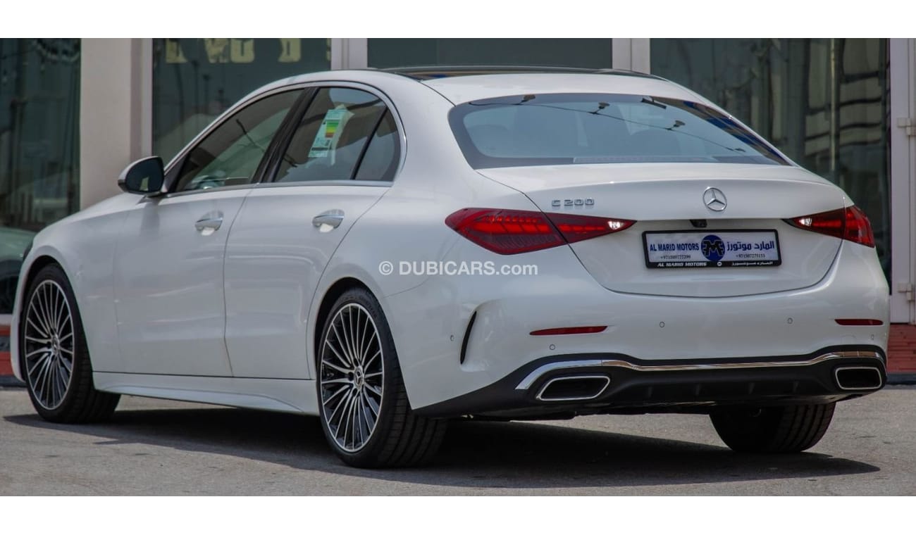New Mercedes-Benz C200 Mercedes-Benz C 200 -white/red -2022 2022 for ...