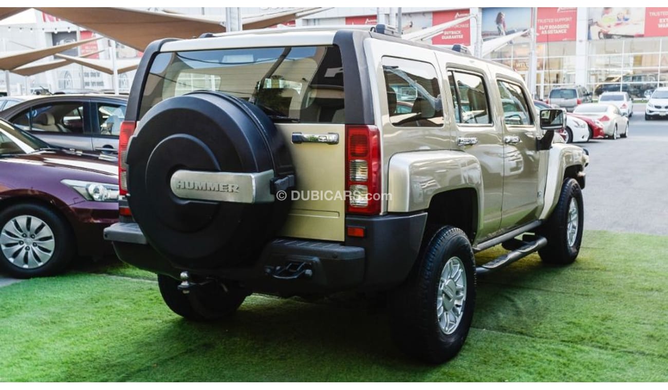 Used Hummer H3 Humer H3 model 2009 golden coulour GCC number one ...