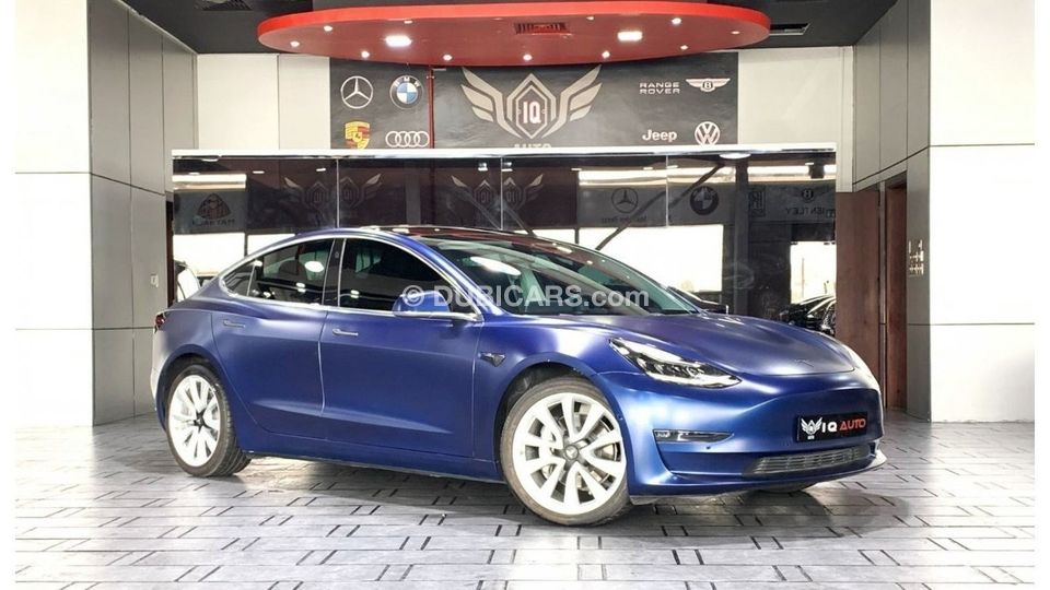 Used AED 2400/MONTHLY | 2020 TESLA MODEL 3 LONG RANGE | GCC | UNDER ...