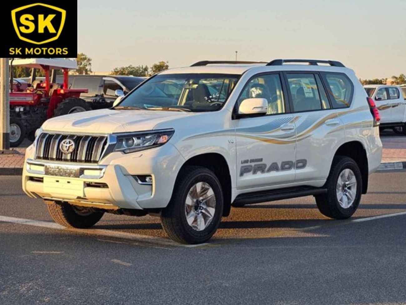 New Toyota Prado TXL, 4.0L V6 Petrol / DVD / PUSH START / Sunroof / 4WD (CODE # PSR40TXLDF) 2023 ...