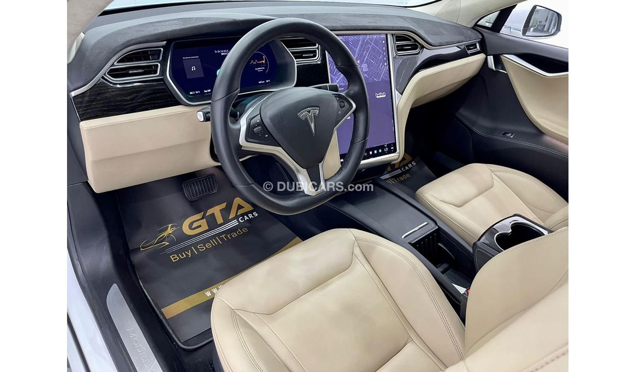 Used 2017 Tesla Model S P90D, 2025 Tesla Battery Warranty + 2025 Drive ...