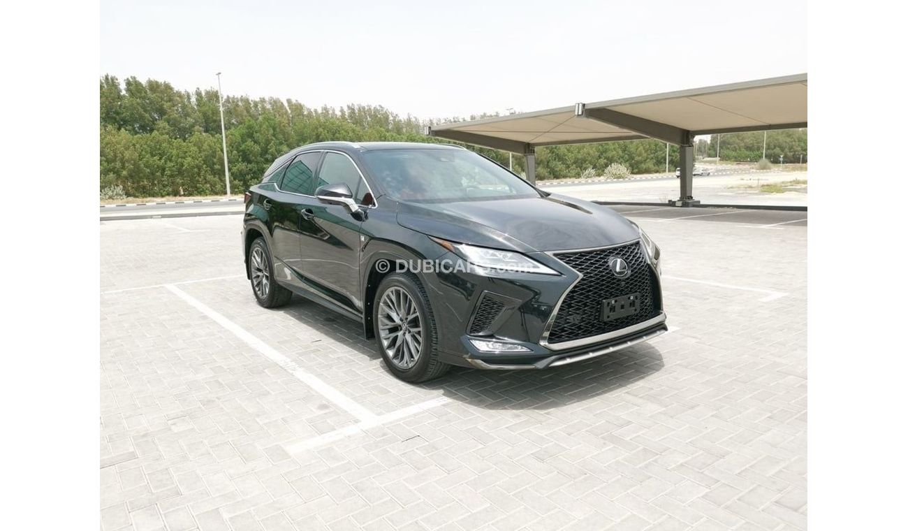 Used Lexus RX350 (F-Sport)-2022-Black 2022 for sale in Sharjah - 637842