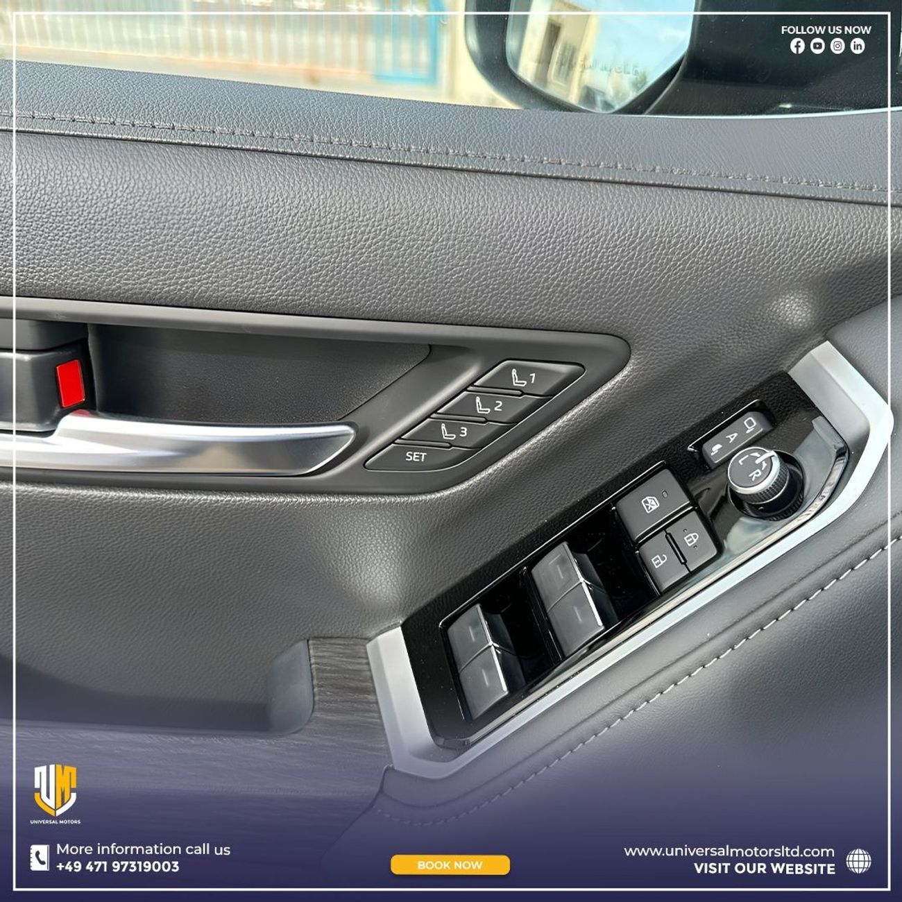 جديدة تويوتا لاند كروزر TOYOTA LAND CRUISER ZX HIGH-VX-R V6G 3.5L ZX HIGH 10AT-RADAR-2025 2025 ...