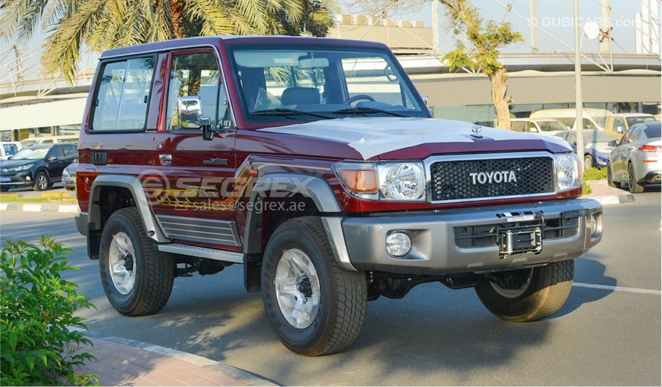 New Toyota Land Cruiser 70 4.0 SHORT WHEEL GRJ71 WINCH AW OVER FENDER ...