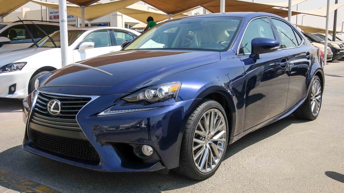 Lexus IS 250 for sale: AED 68,000. Blue, 2014