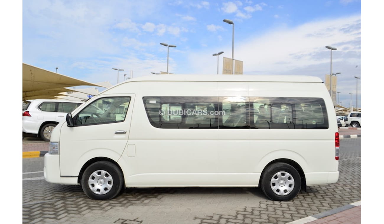 Used Toyota Hiace GL HI ROOF 15 SEATER PASSENGER BUS GCC SPECS 2015 for ...