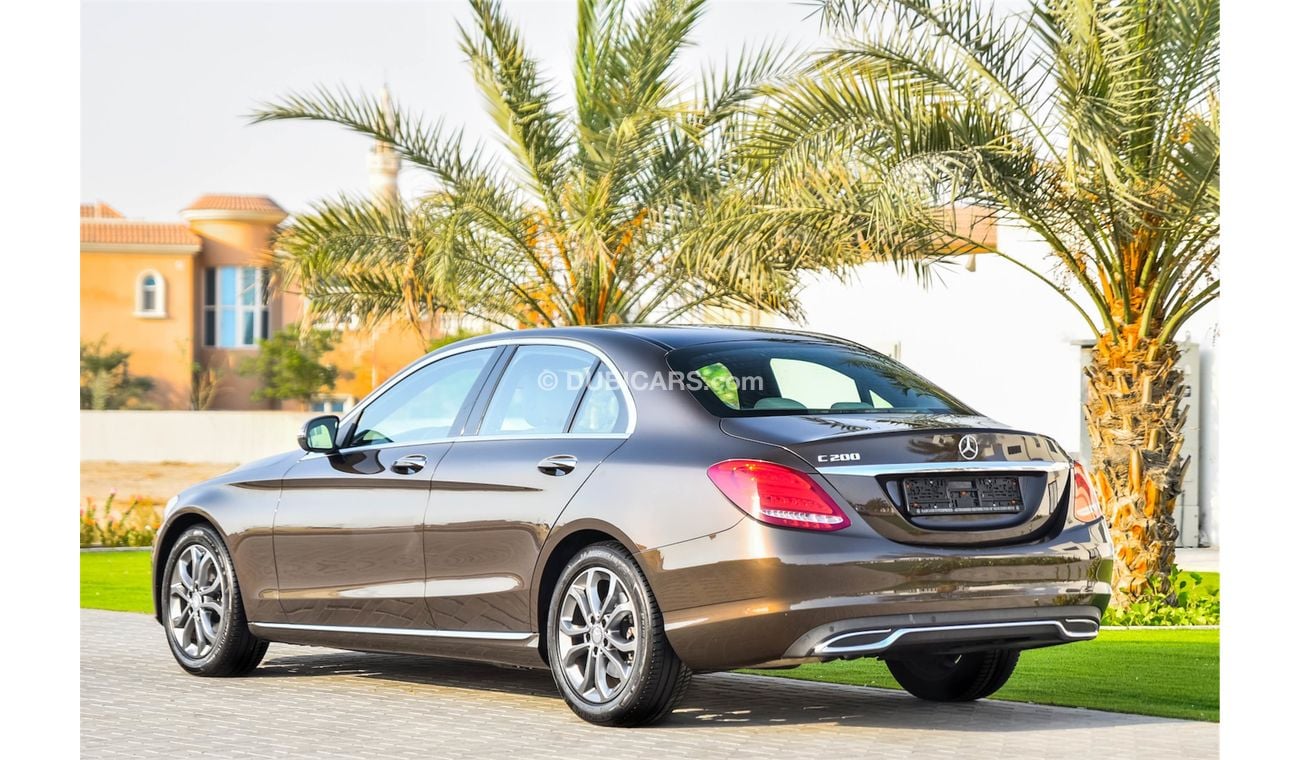 Used Mercedes-Benz C 200 2016 for sale in Dubai - 169660