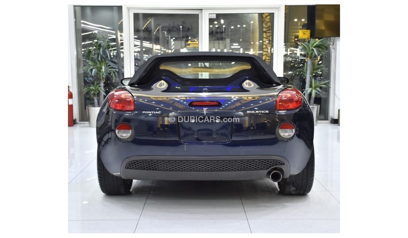 Used EXCELLENT DEAL for our Pontiac Solstice Convertible ( 2006 Model ...