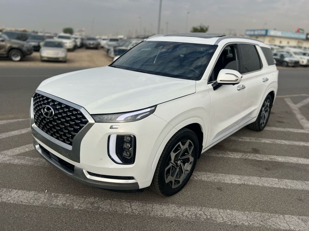 Used 2021 Hyundai Palisade, Calligraphy Full Option - 360* Cam - 3.8L ...