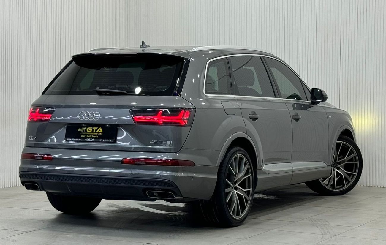Used 45 TFSI quattro 2018 Audi Q7 S-Line 45TFSI Quattro 7 Seater, Warranty, Full Audi Service ...