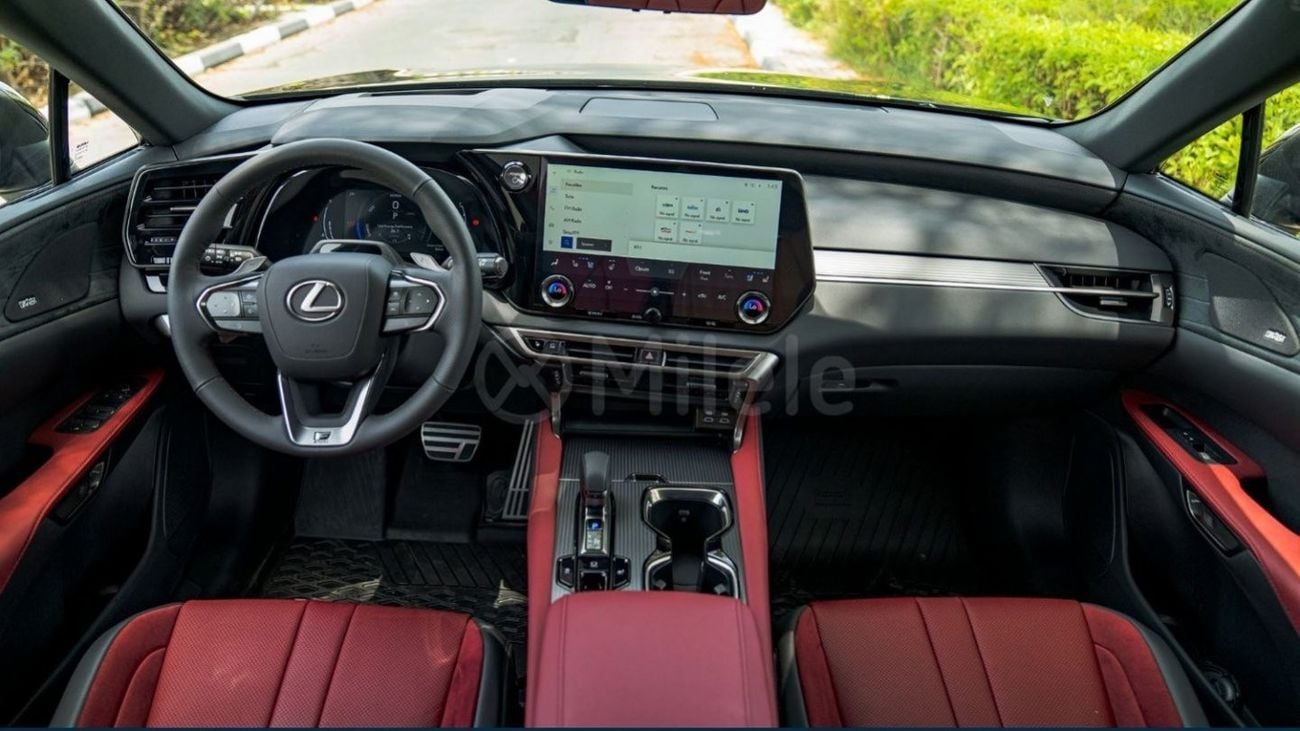 New Lexus RX 500h 2.4L HYBRID - BLACK: F SPORT STYLING, HUD, PANORAMIC ...