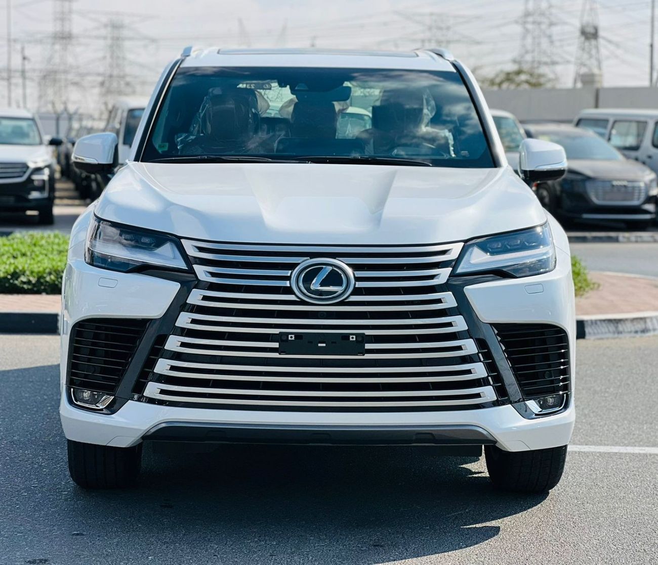 New Lexus LX600 LEXUS_LX600_SIGNATURE_2023_GCC_FULL_OPTIONS_WHITE_2024_AVAILABLE 2023 for sale ...