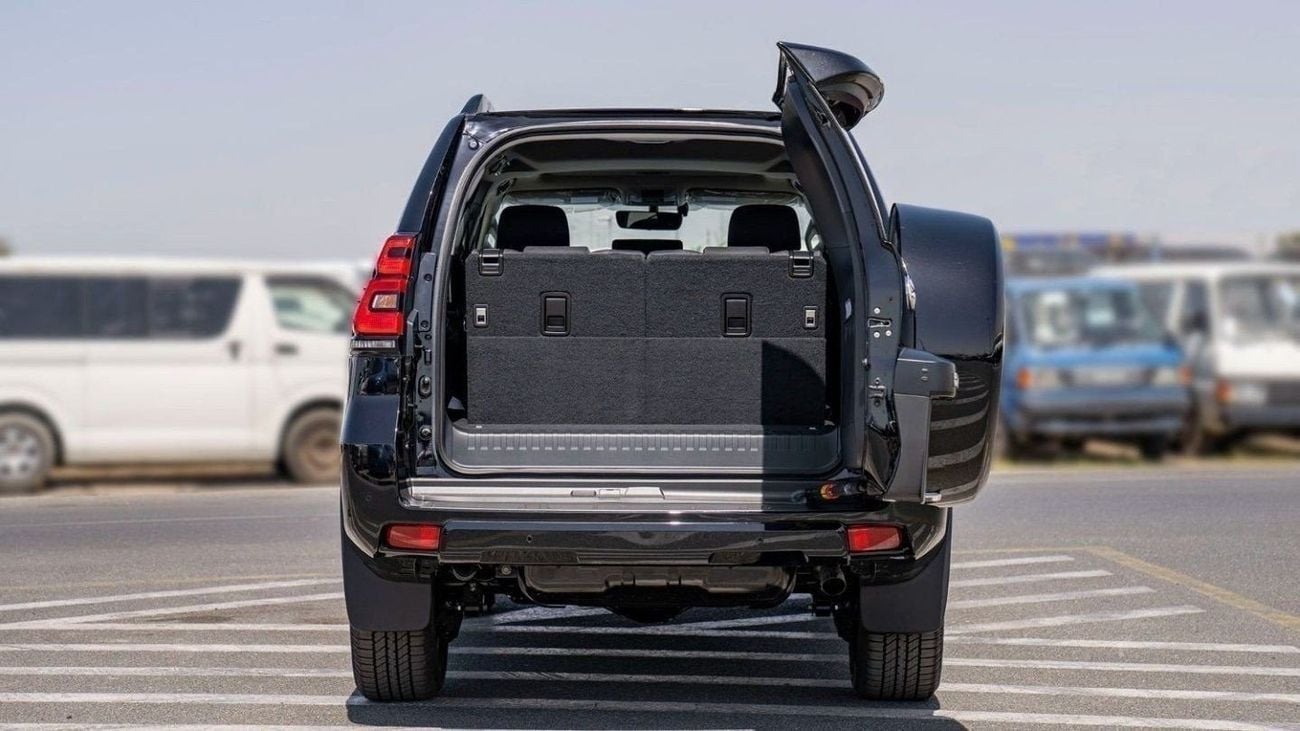 New Toyota Prado PRADO VX 2.8D AT TIRE BACK MY2023 – BLACK FULL OPTION ...