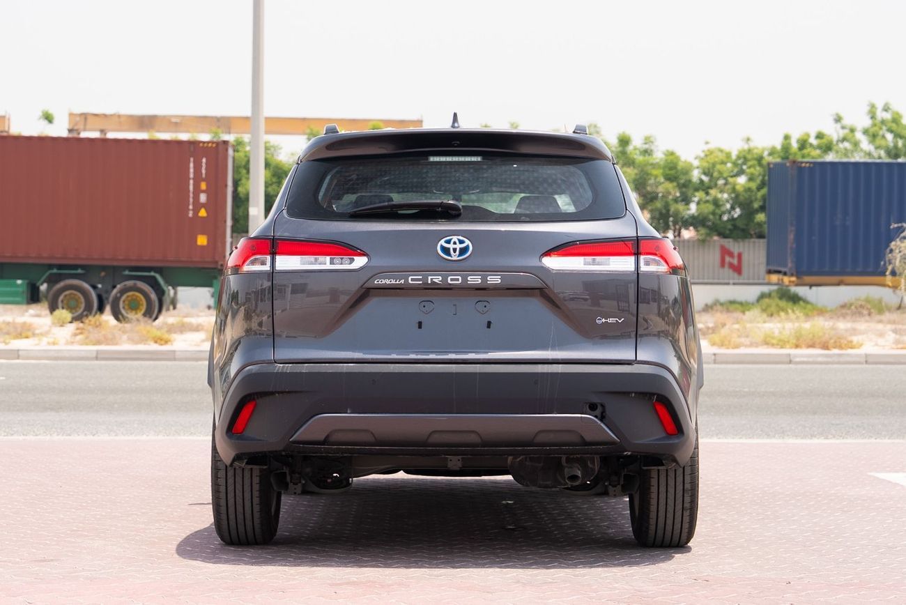 New 2025 Toyota Corolla Cross MID 1.8 Hybrid - Grey Mettalic Inside Red ...