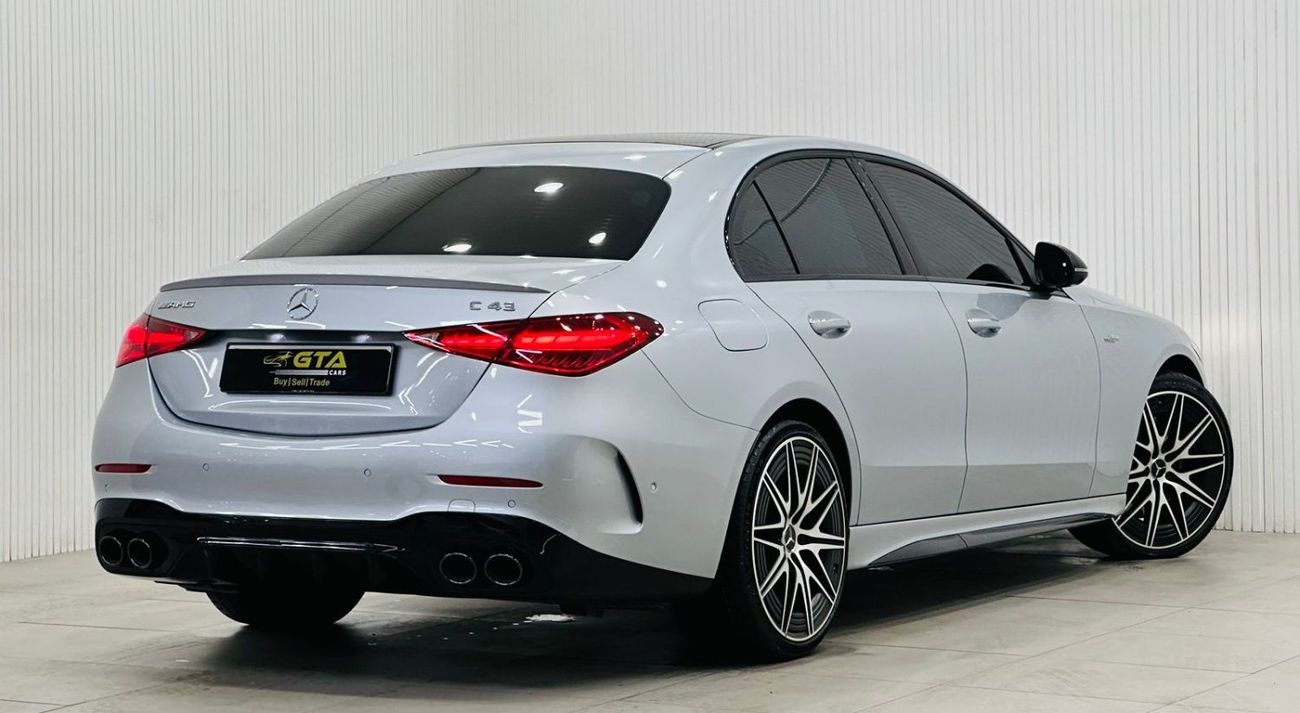 Used Mercedes-Benz C 43 AMG 2023 Mercedes C 43 4MATIC, Agency Warranty ...