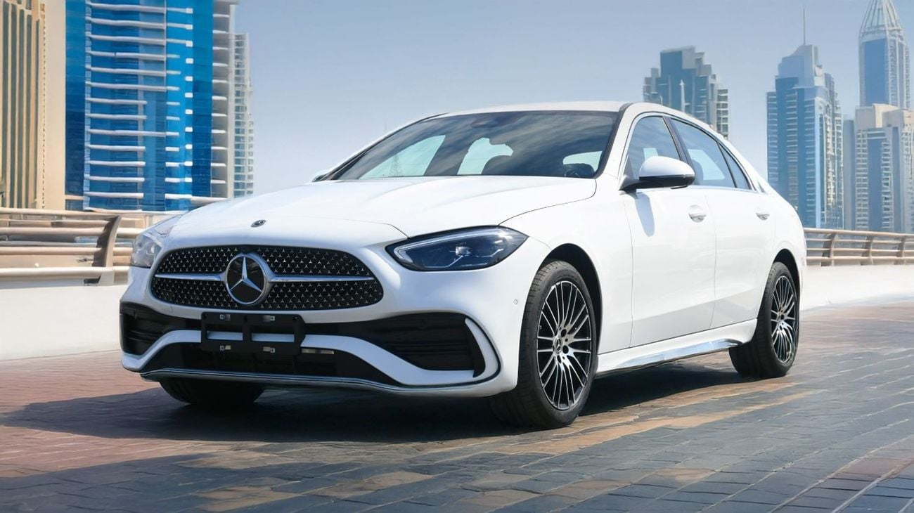 New Mercedes-Benz C200 Mercedes C200 L 2025 1.5L 4 Cylinder 170 hp 4 Doors 5 Seats White outside ...