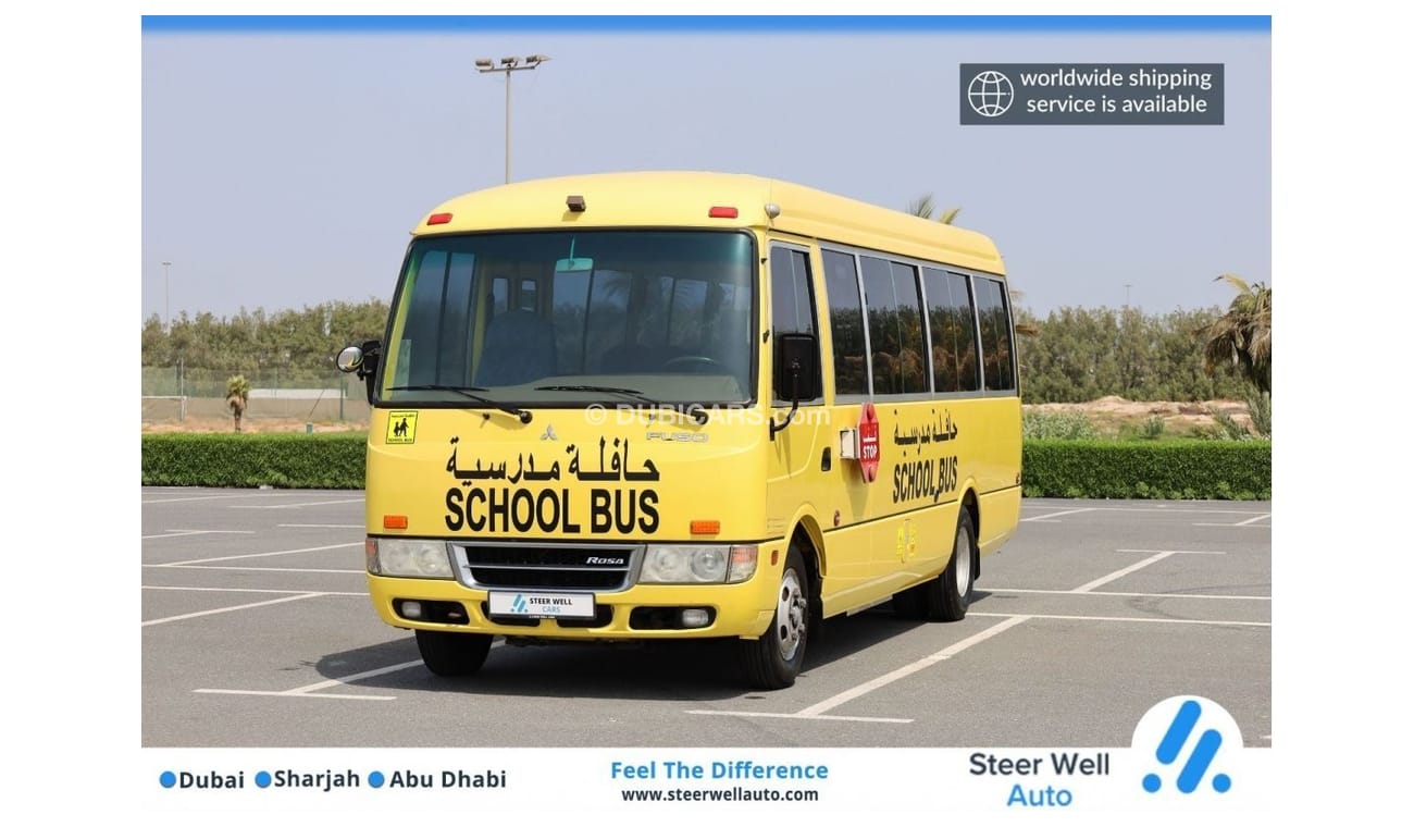 Used Mitsubishi Rosa SCHOOL BUS -DIESEL - MANUAL TRANSMISSION | GCC ...