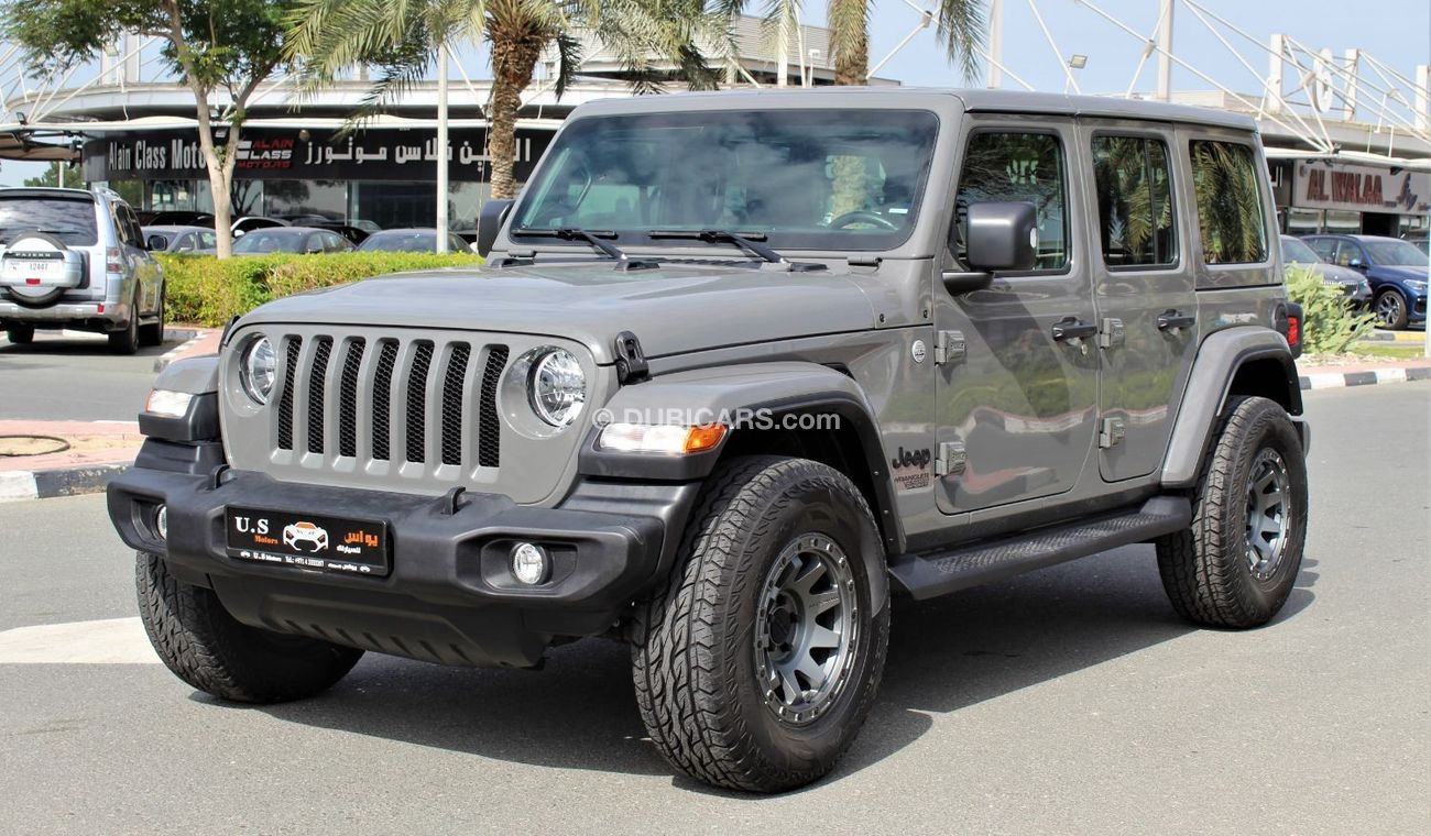 Used Jeep Wrangler Unlimited Sport GCC MINT IN CONDITION 2021 for sale ...