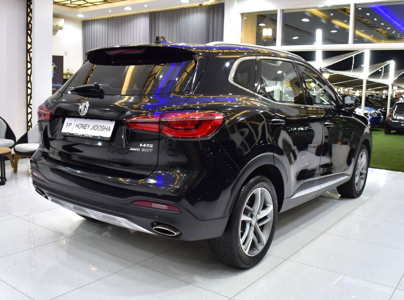 Used EXCELLENT DEAL for our MG HS Trophy AWD 30T ( 2022 Model ) in Black Color GCC Specs 2022 ...