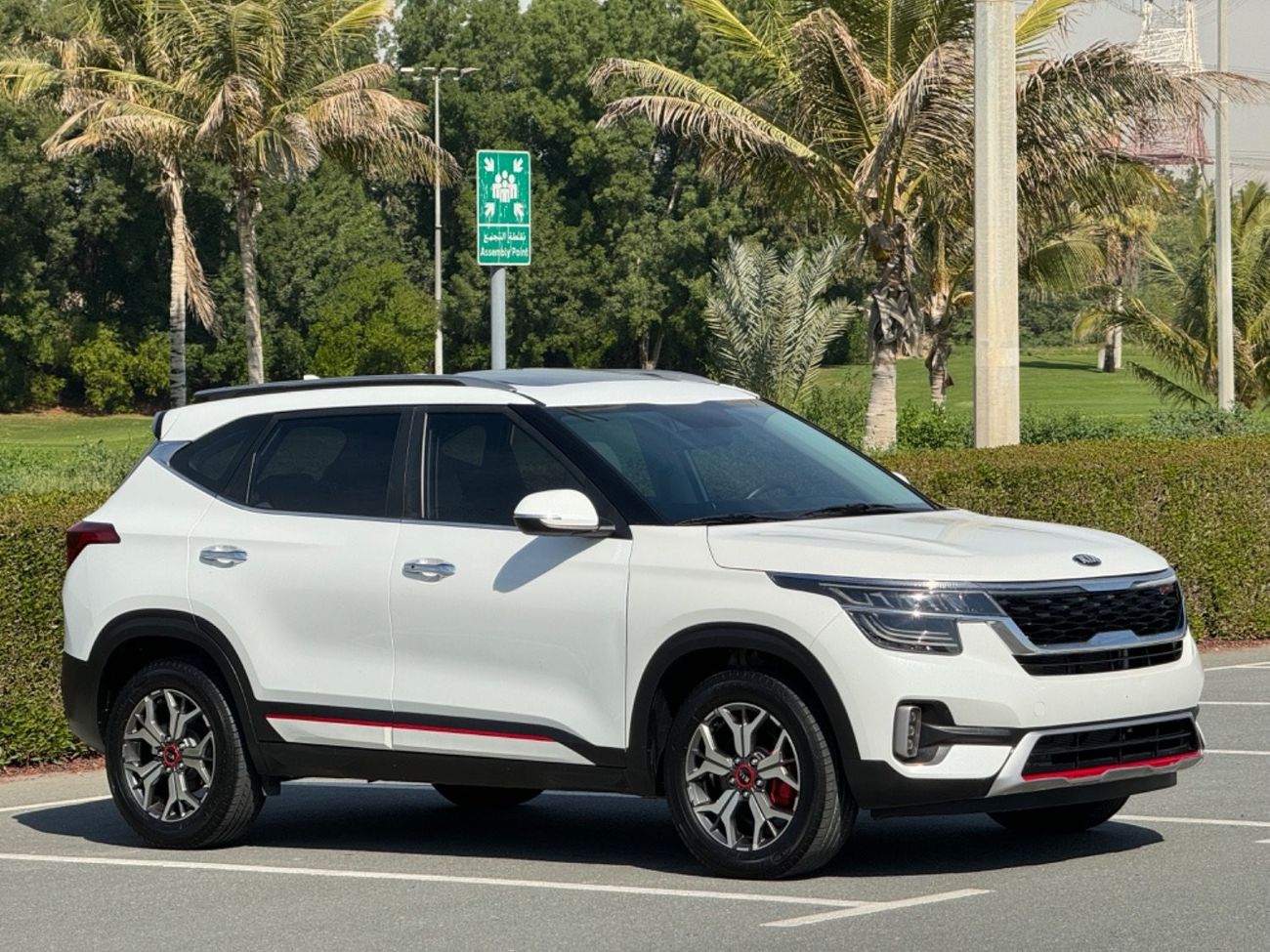 Used GT Line Kia Seltos 2021 GCC Full option. 2021 for sale in Dubai ...