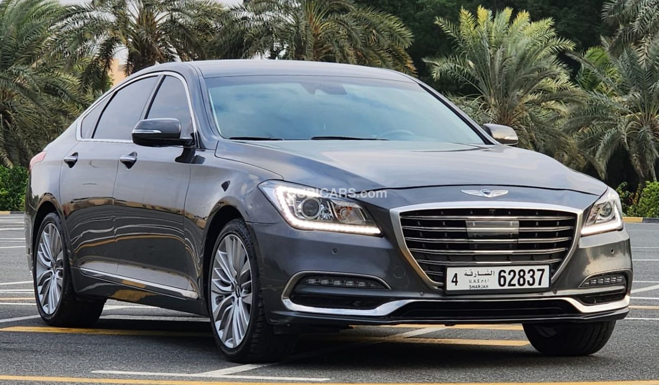 Used Genesis G80 2018 for sale in Sharjah - 684042
