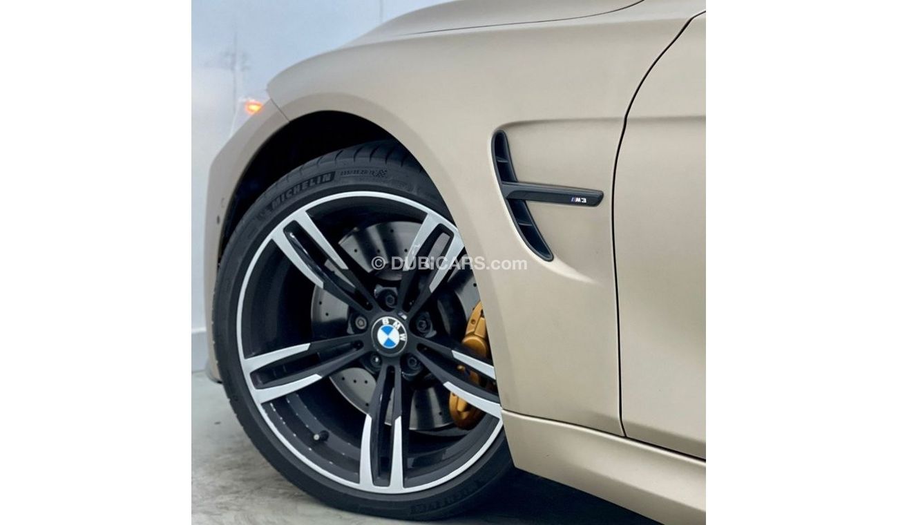 مستعملة بي أم دبليو M3 Std 2015 للبيع في دبي - 539995