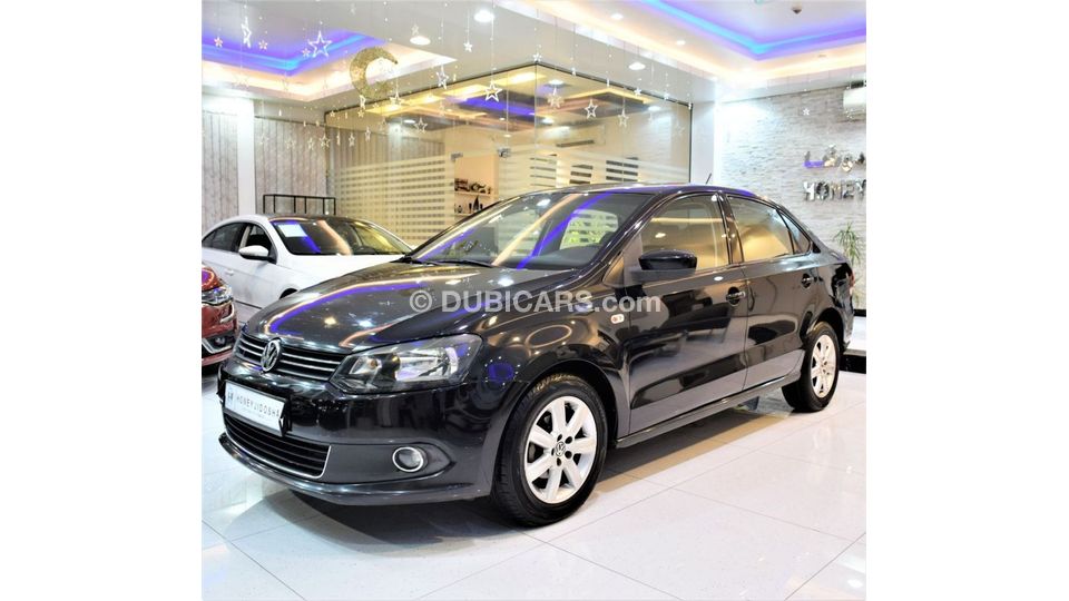 Used AMAZING Volkswagen Polo 2013 Model!! in Black Color! GCC Specs ...