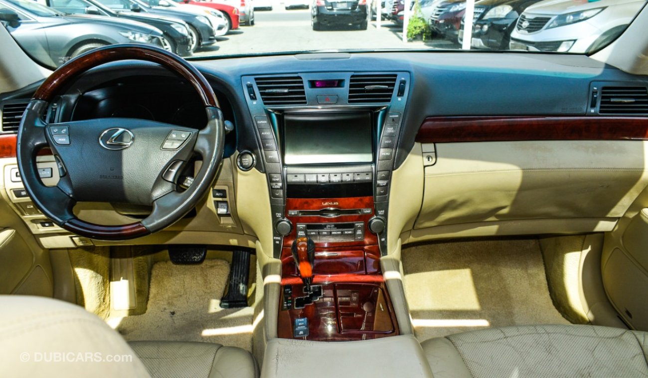 Used Lexus LS460 Gulf large number one radar aperture leather ...