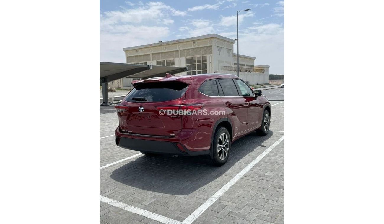 Used TOYOTA HIGHLANDER XLE HYBRID 2021- RED 2021 for sale in Sharjah ...