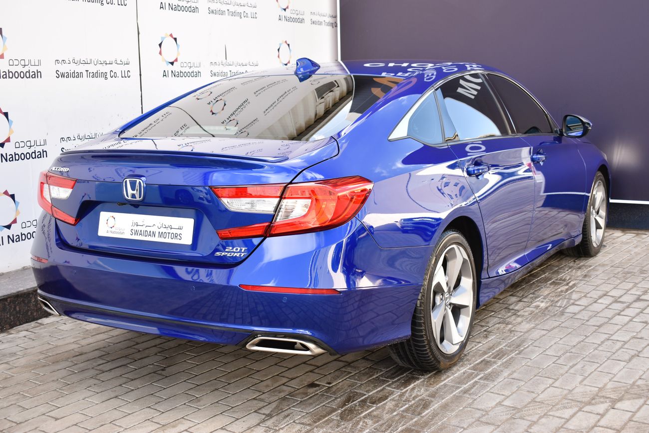 Used Honda Accord AED 1519 PM | 2.0L T SPORT GCC DEALER WARRANTY 2020 ...