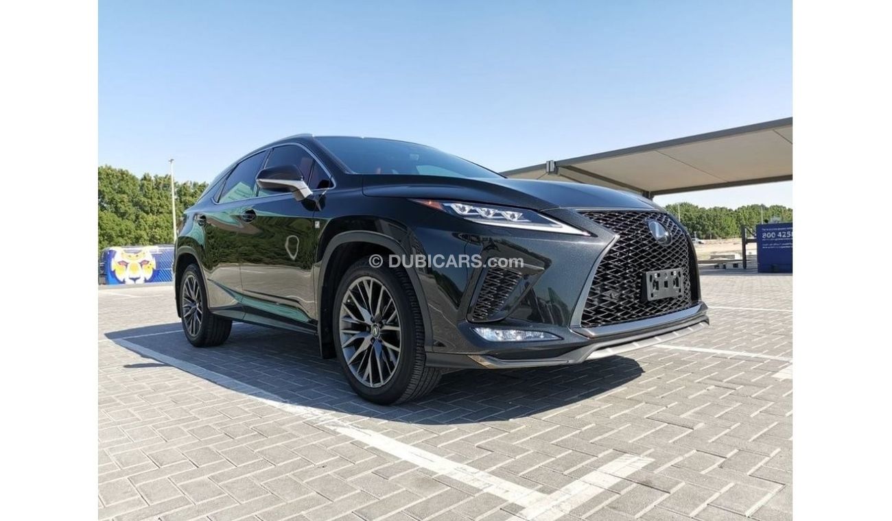 Used Lexus RX350 F-Sport - 2022 - Black 2022 for sale in Sharjah - 697534