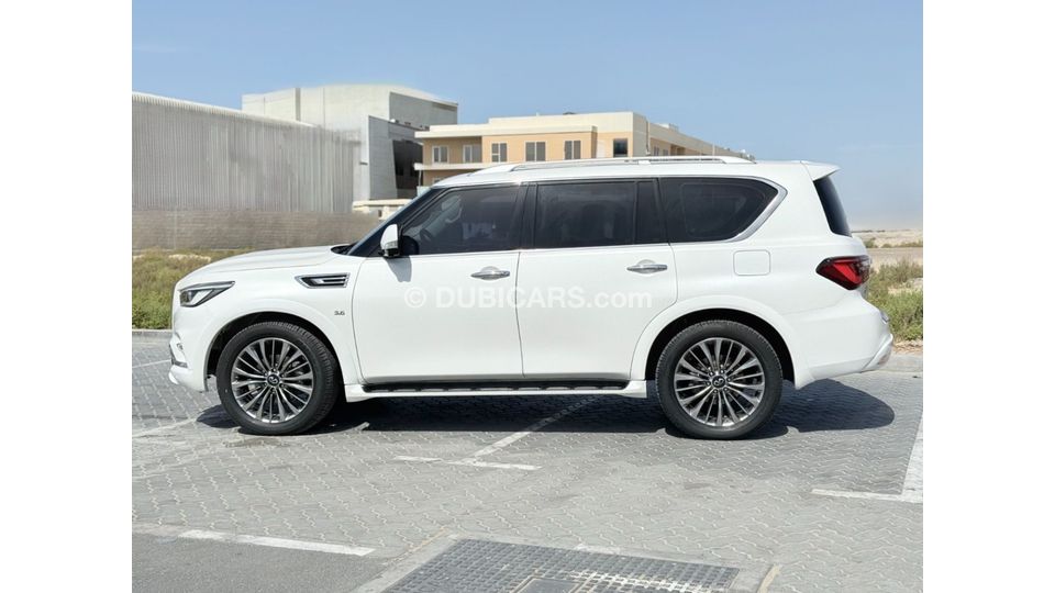 مستعملة إنفينيتي QX80 2018 INFINITY QX80 Luxury Full-Option V8 5.6L ...