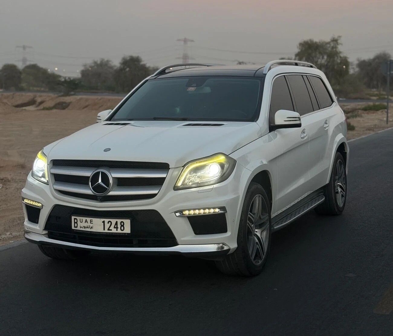 Used Mercedes-Benz GL 500 5.5L Twin-turbo V8 2016 for sale in Ajman ...
